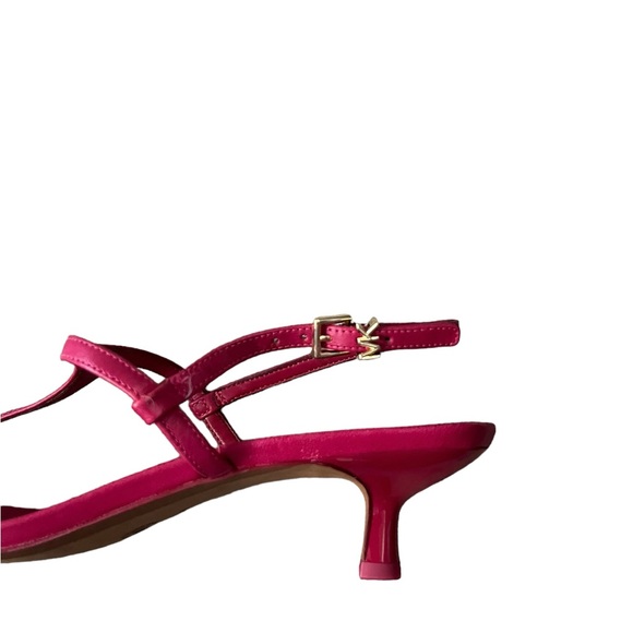 Michael Kors | Shoes | Michael Michael Kors Tasha T Strap Kitten Heels ...